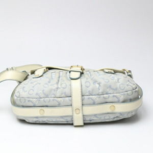 Celine | Bags | Celine Canvas X Leather Crossbody Celine Light Blue ...